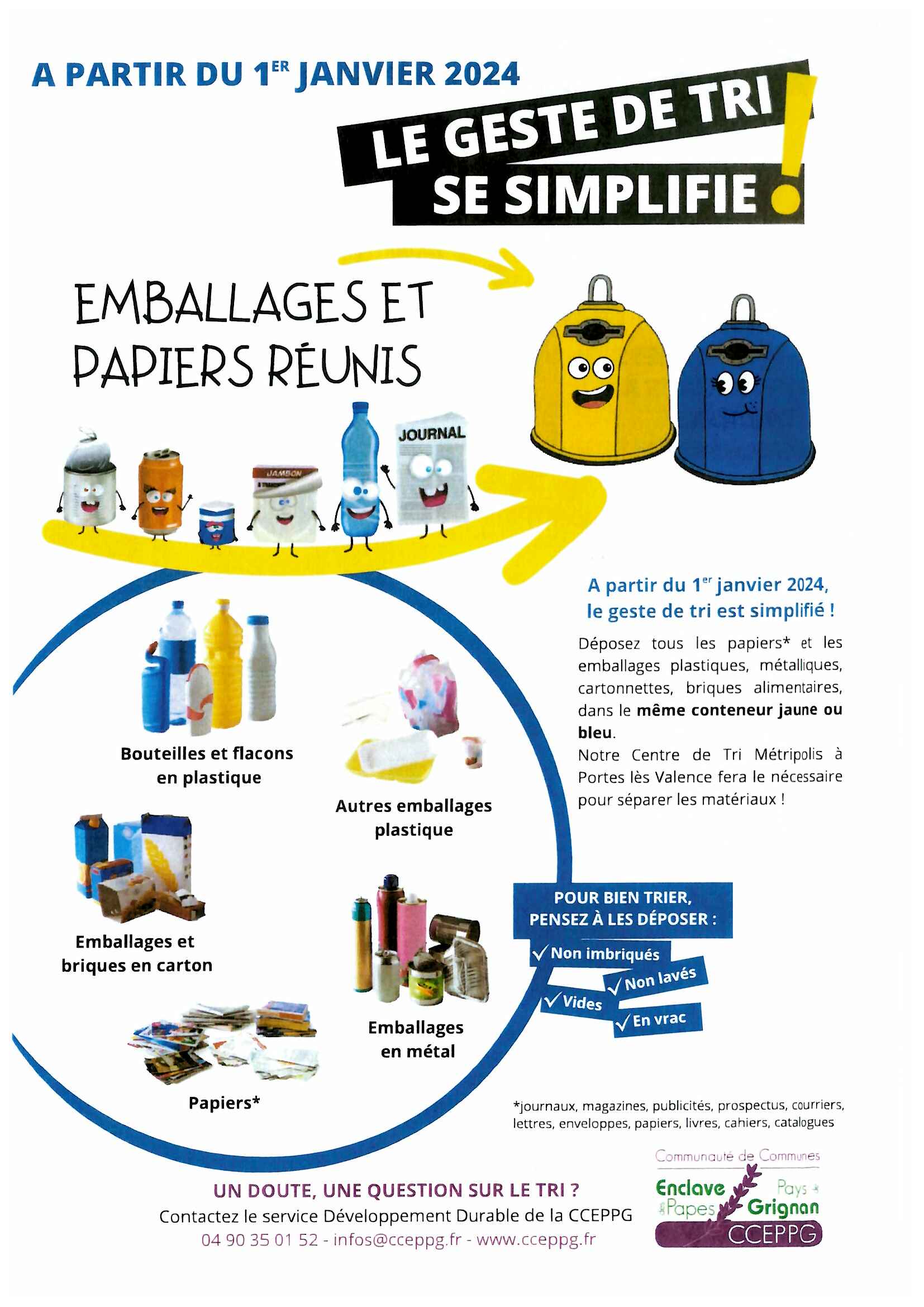 tri selectif richerenches